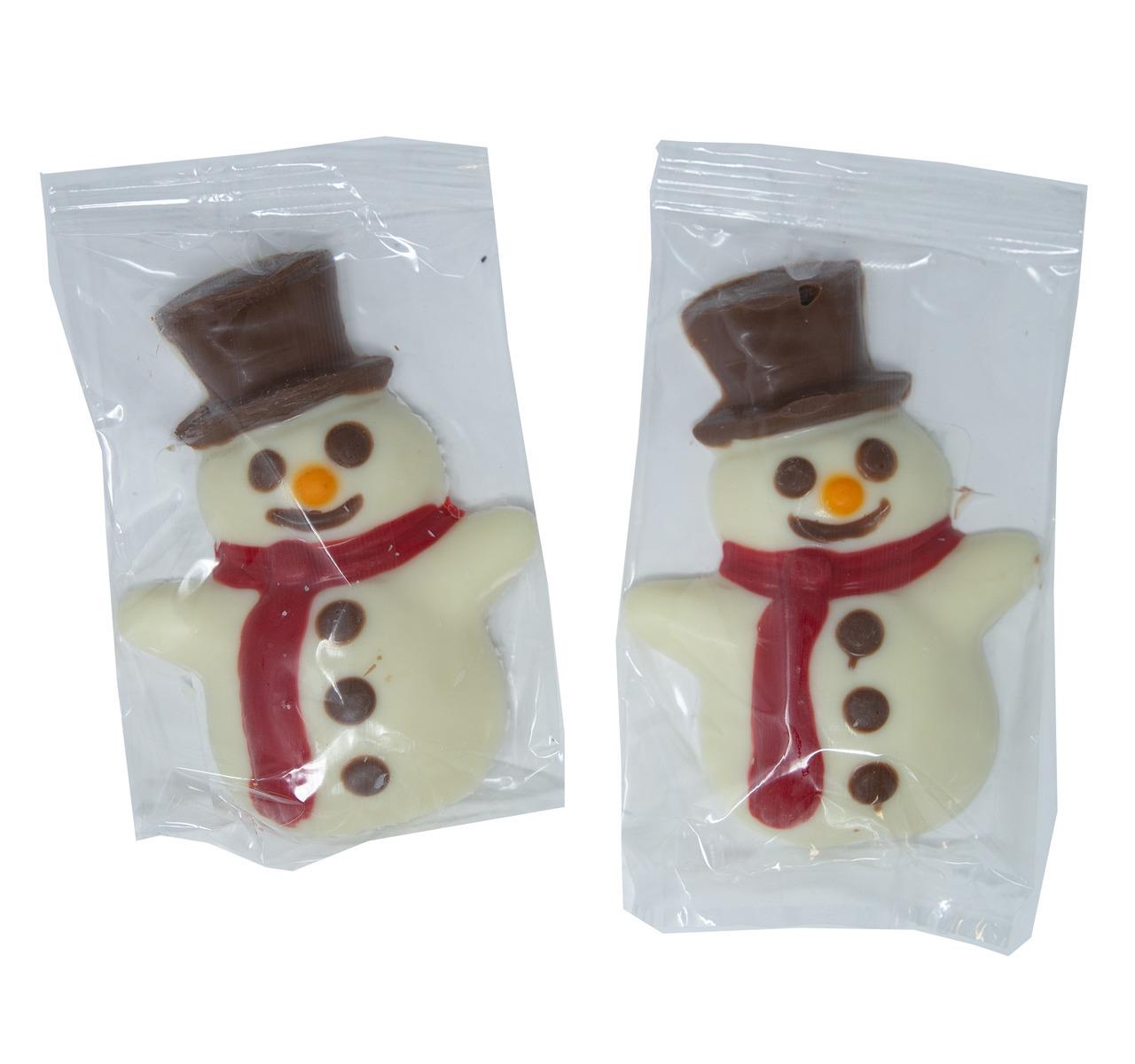 White Chocolate Snowman 24ct