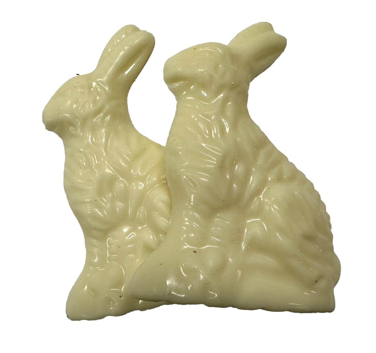 Small White Chocolate Easter Bunnies 40ct