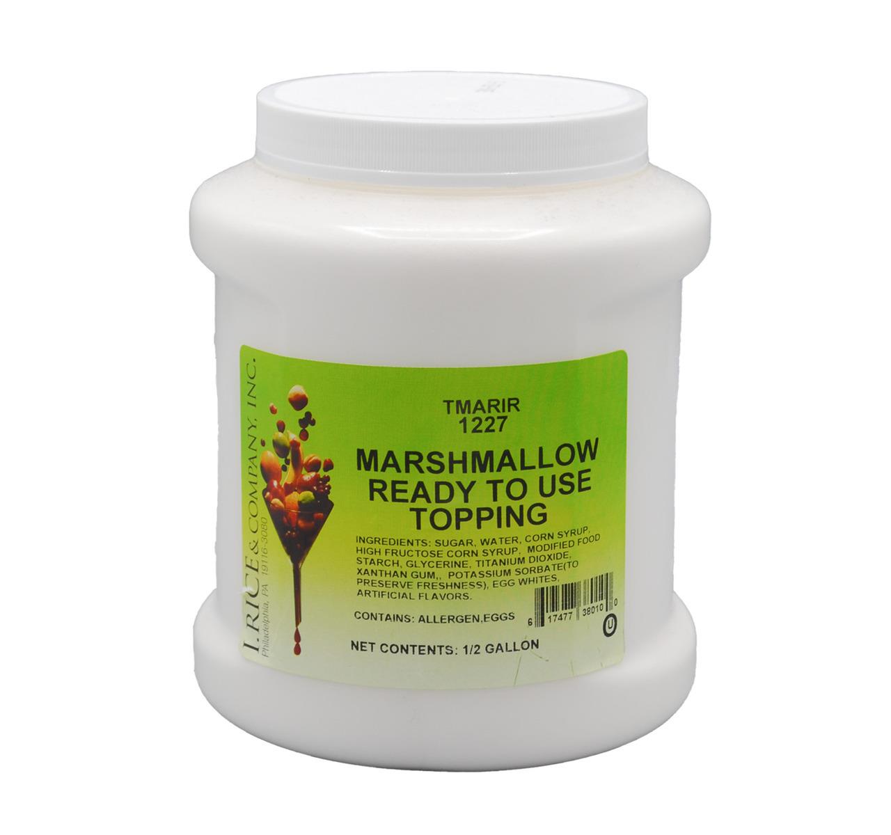 Marshmallow Topping 1/2gal
