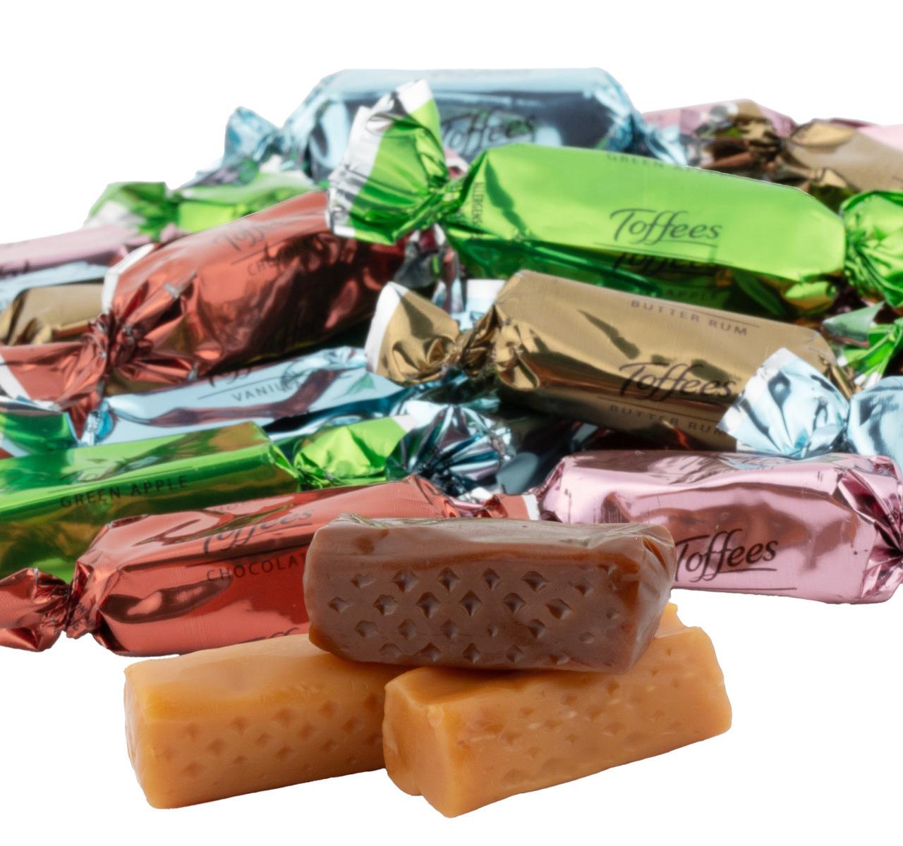Mascot Assorted Wrapped Toffees 30lb