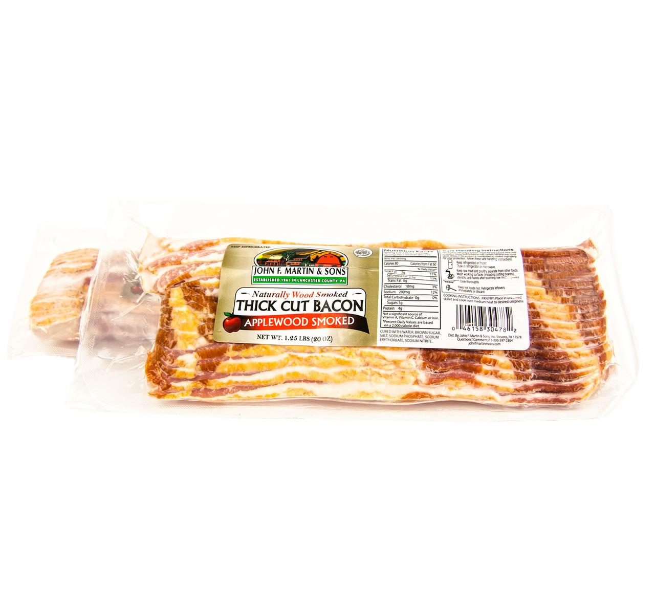 Applewood Smoked Thick Cut Bacon 1.25lb