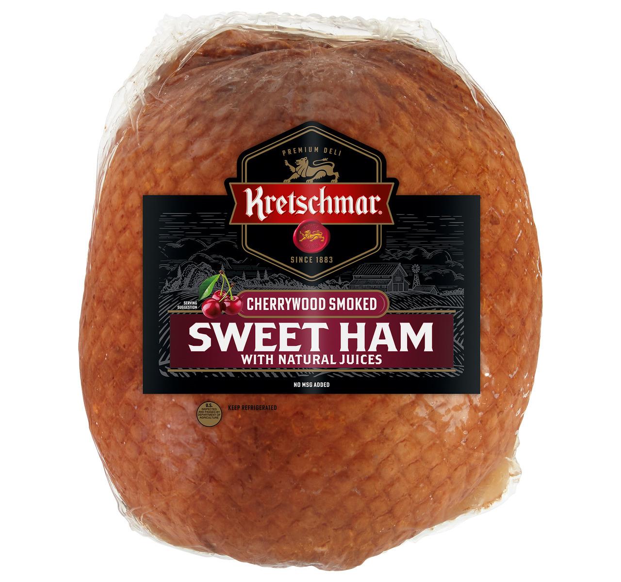 Cherrywood Smoked Sweet Ham 2/8lb