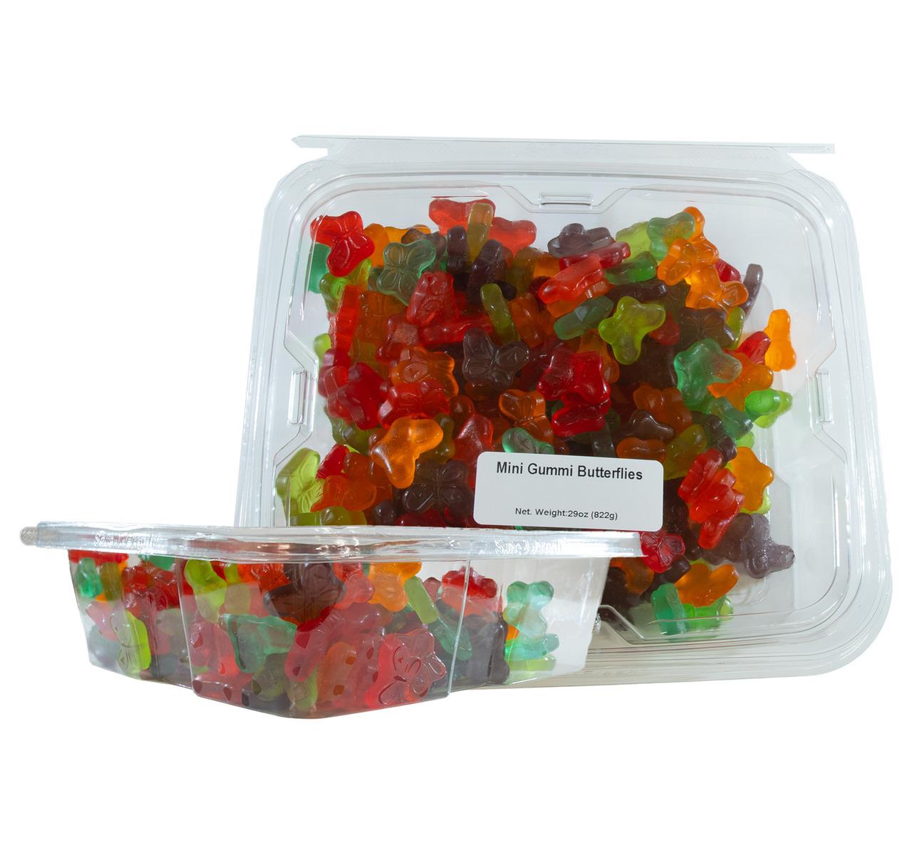 Mini Gummi Butterflies 6/29oz