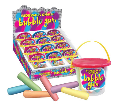 Sidewalk Chalk Bubble Gum 12ct