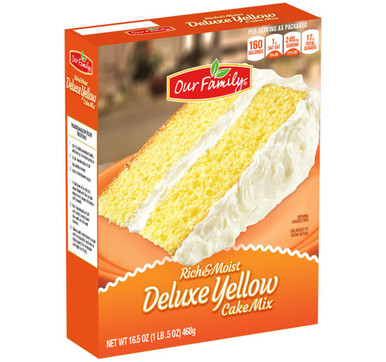 Yellow Cake Mix 12/16.5oz