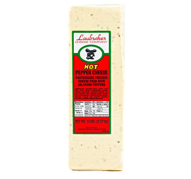 Processed Hot Pepper Cheese 6/5lb
