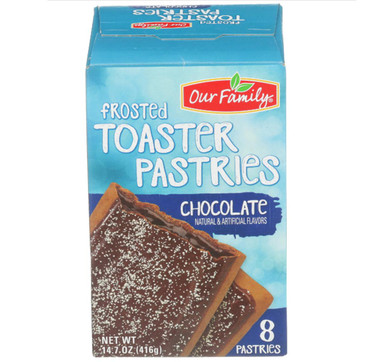 Chocolate Toaster Pastries 12/8ct