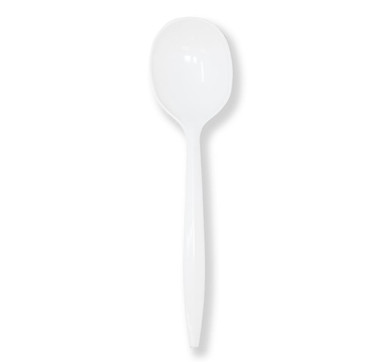 Medium White Spoons 1000ct
