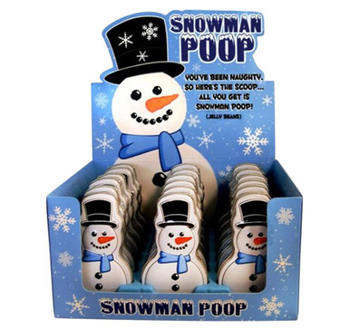 Snowman Poop Tin 18ct