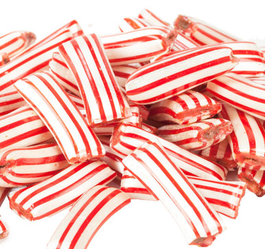 Chocolate Filled Peppermint Straws 15lb