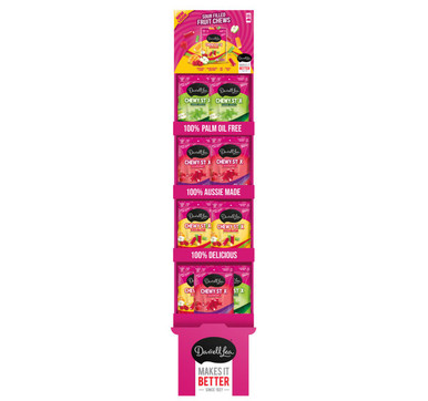 3-Flavor Chewy Stix Shipper 48/7oz