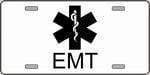 Buy EMT Emergency Medical Technician Logo Emblem License Plate For Sale