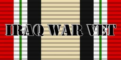 Iraq War Veteran Bumper Sticker