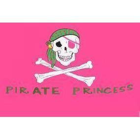 Buy Pirate Princess Flag 3 X 5 ft. for sale, Pink Pirate Flag