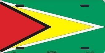 Guyana License Plate