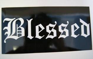Blessed Bumper Sticker