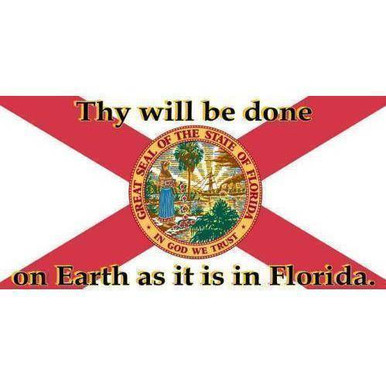 Florida Bumper Sticker