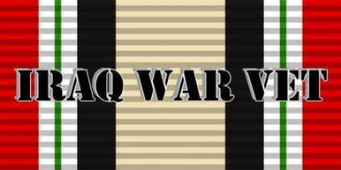 Iraq War Veteran Bumper Sticker