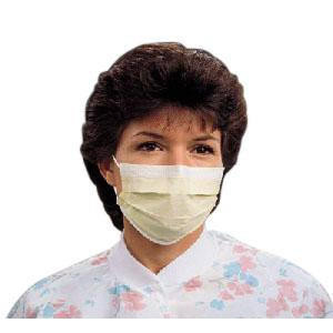 KIMBERLY CLARK PROCEDURE MASKS - YELLOW