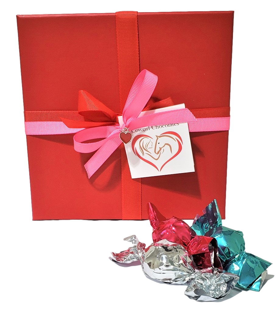Red Box One Pound of Truffles - NEW - Cowgirl Chocolates