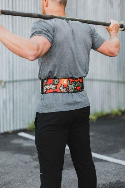 2POOD | HEXCAM ADIRONDACK STRAIGHT WEIGHTLIFTING BELT (w/ WODclamp ...