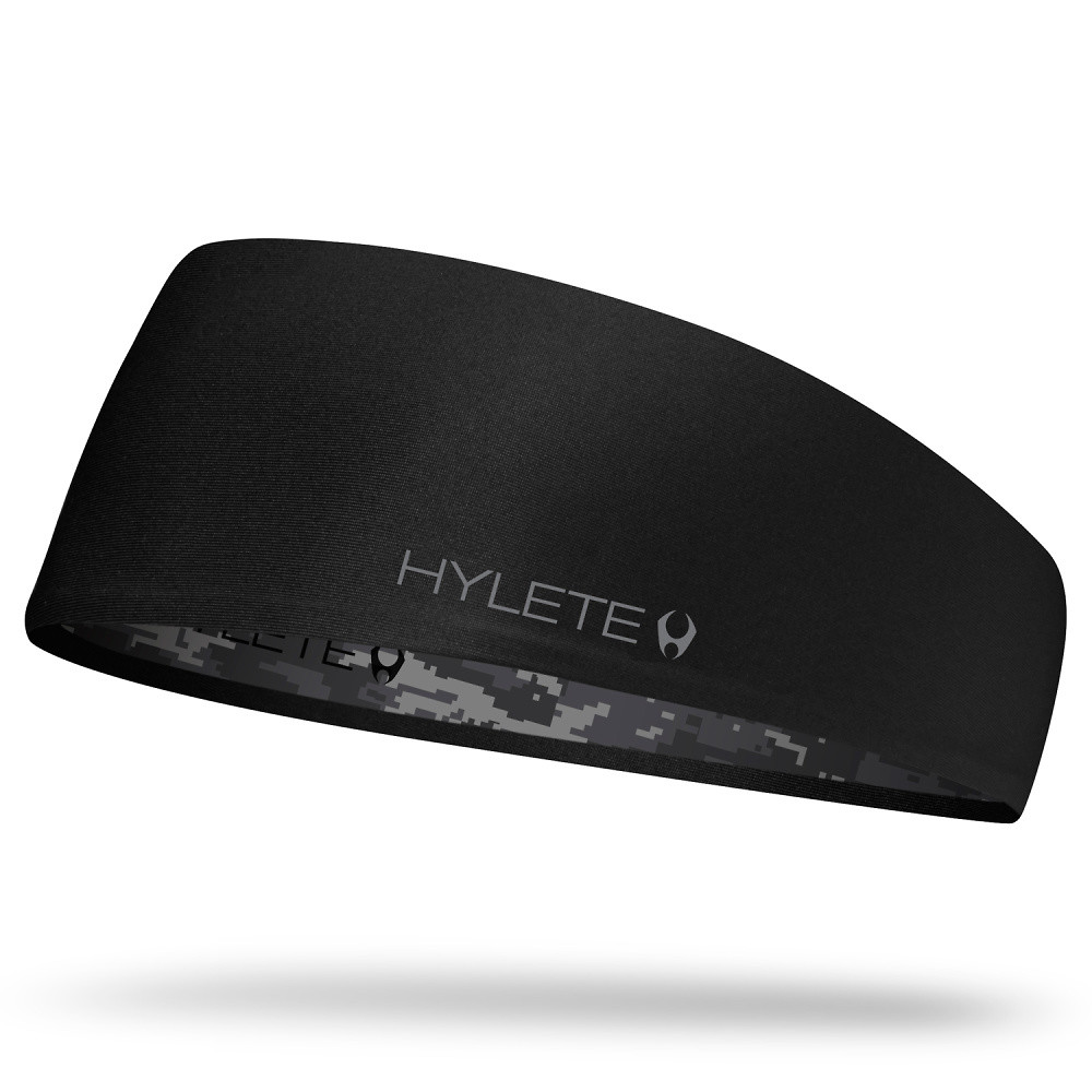 HYLETE inline reversible headband black camo/black - Battle Box UK.com