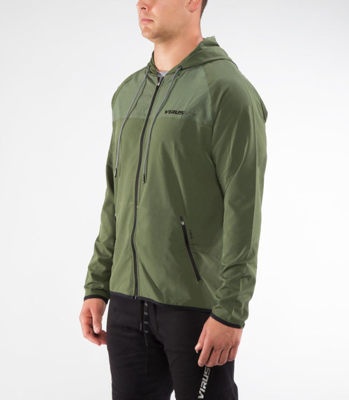 VIRUS Airflex V2 Training Zip Jacket Military Green Black CO22 - Battle ...