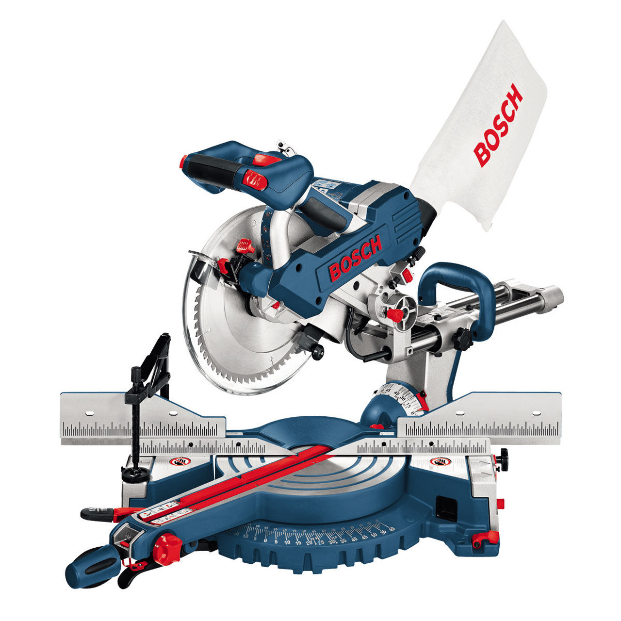 Bosch GCM10SD Double Bevel Slide Mitre Saw 254mm 110V