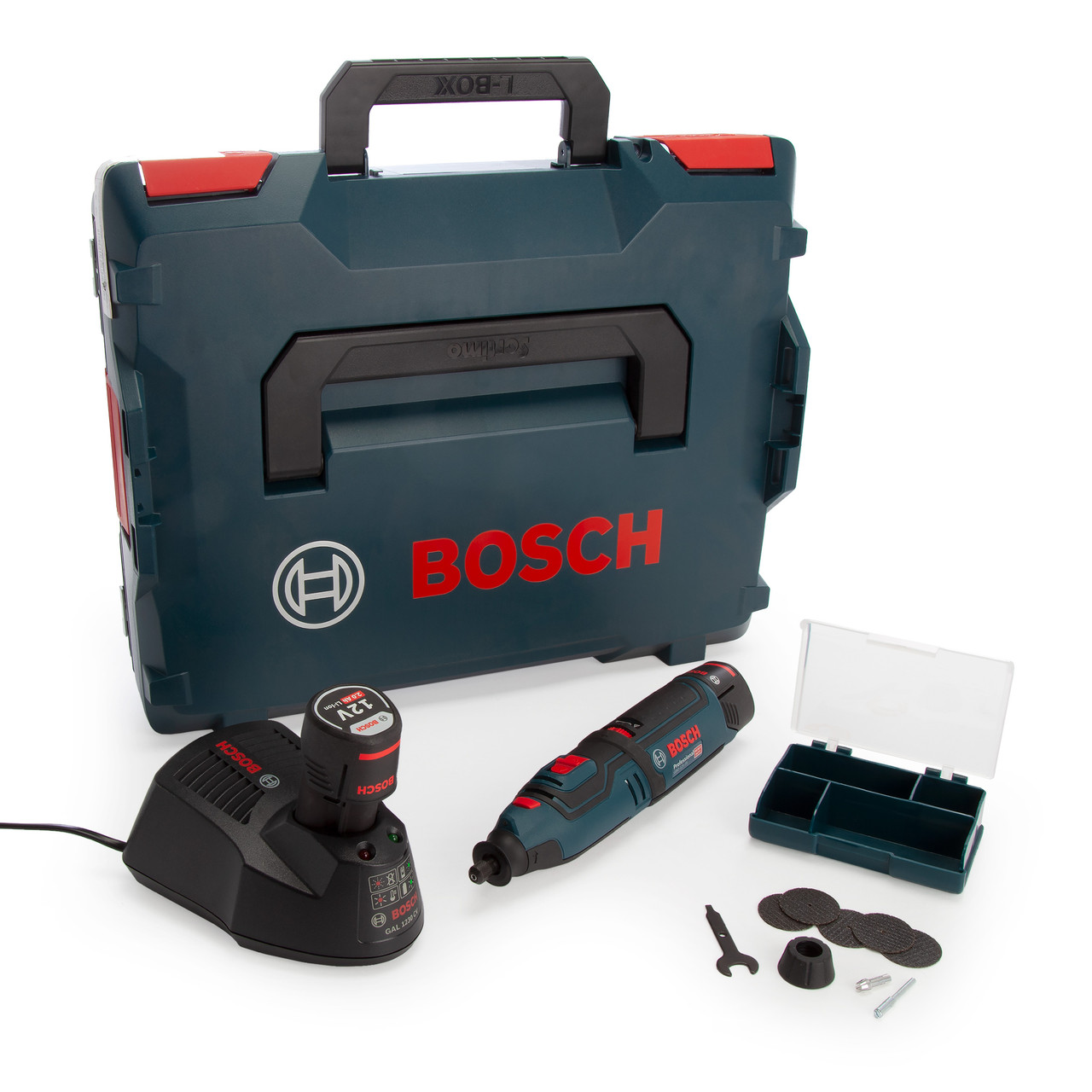 Bosch GRO 12V 35 Heavy Duty Rotary Tool 2x 2.0Ah Toolstop