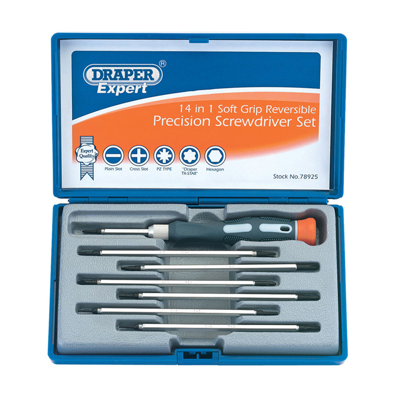 Reversible screwdriver set store
