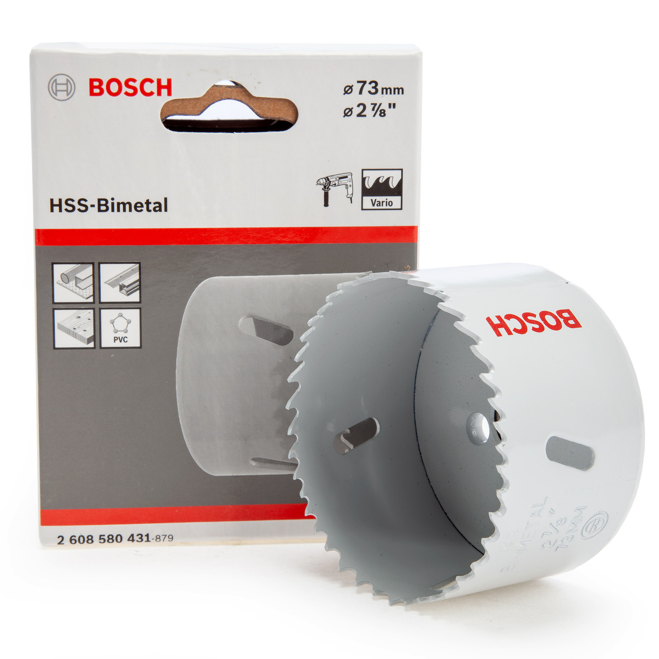 Bosch 2608580431 HSS Bi Metal Hole Saw 73mm