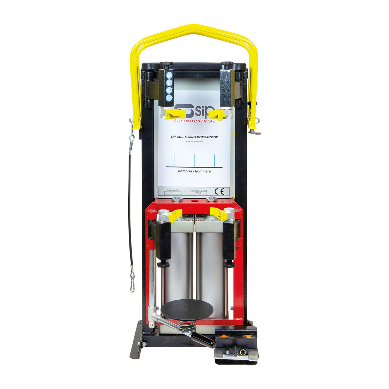 SIP 03661 Pneumatic Coil Spring Compressor Toolstop