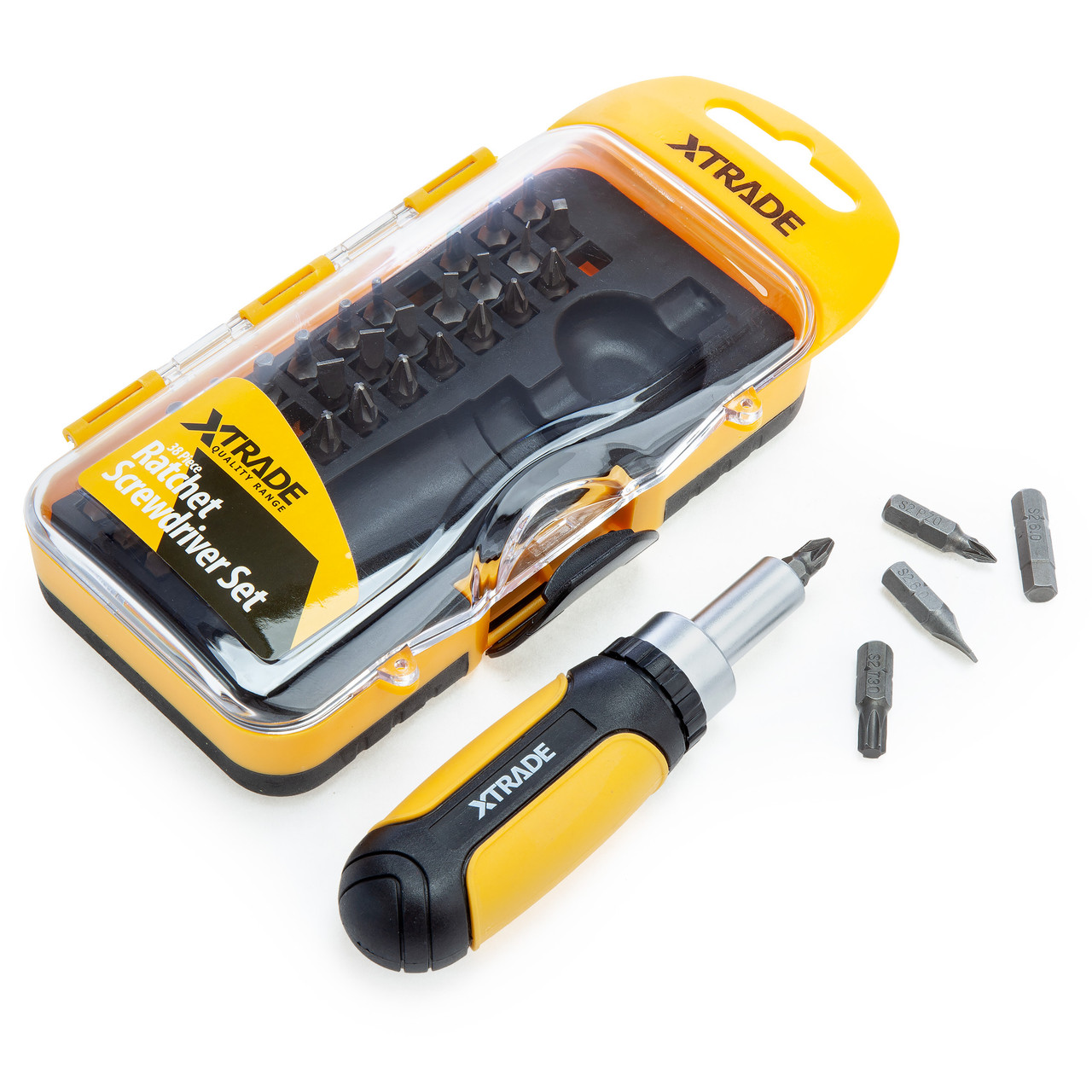 XTrade X0900077 Ratchet Screwdriver Set 38 Piece
