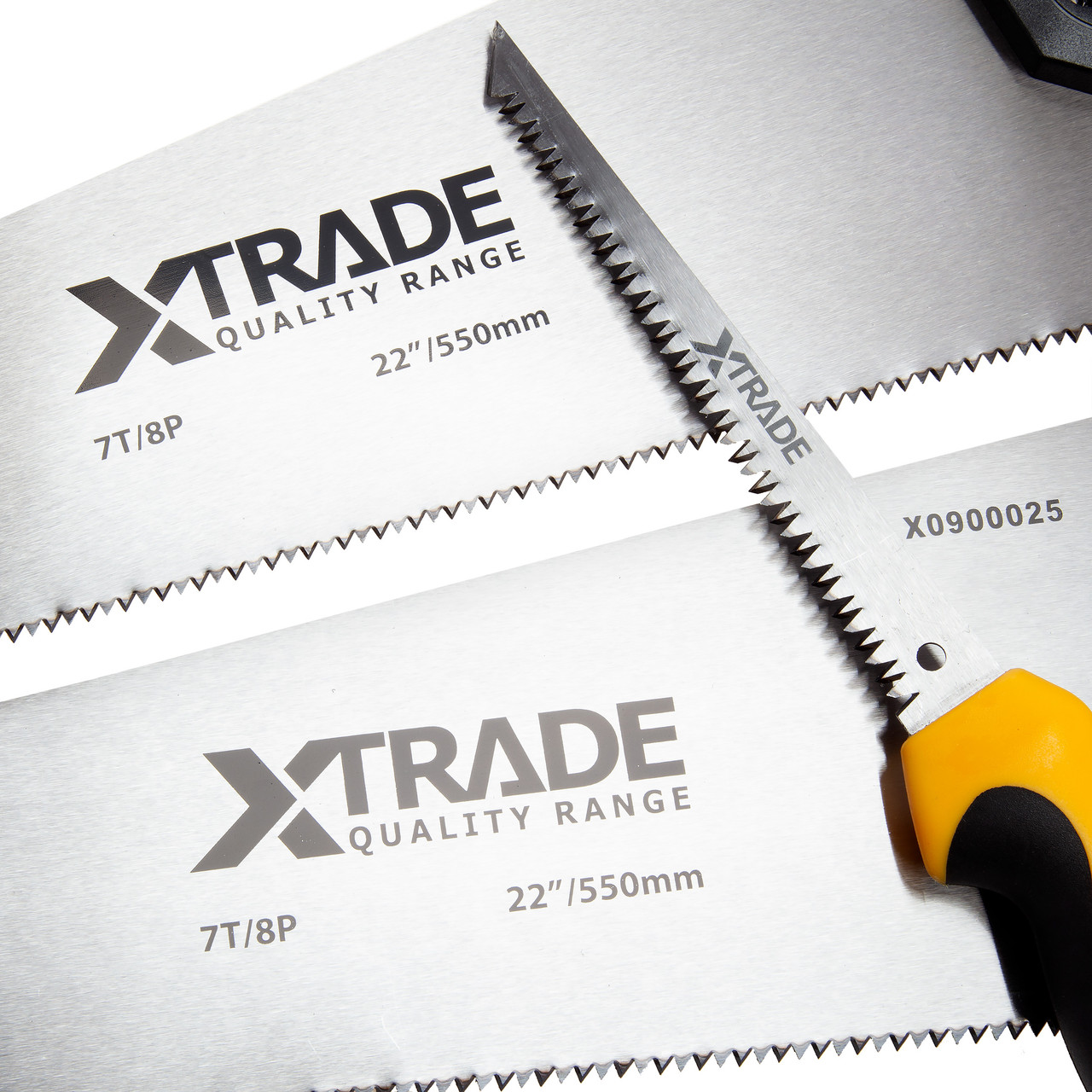XTrade X0900091 Hand Saw Pack 2 x 22"+Jab Saw | Toolstop