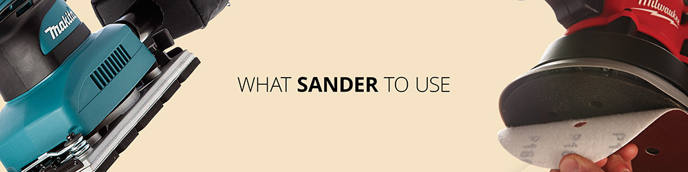 What sander to use - Toolstop