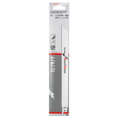 Bosch S1122BF Reciprocating Saw Blade For Metal Toolstop