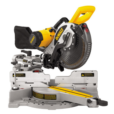 Dewalt DW717XPS Heavy Duty Double Bevel Sliding Compound Mitre Saw 254mm 110V