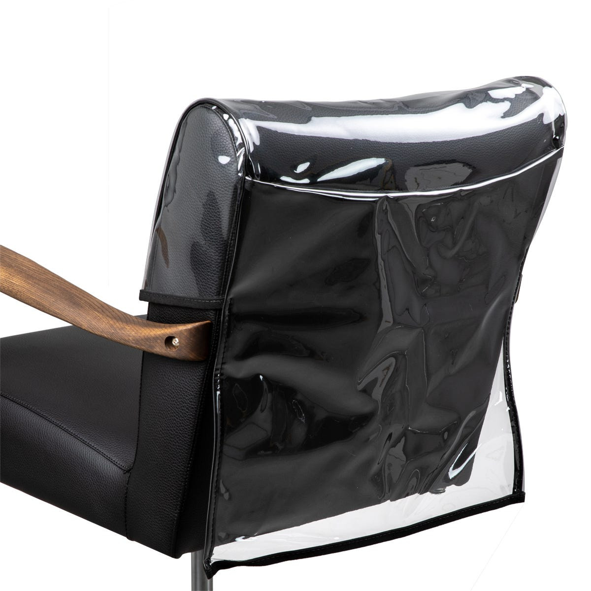 Salon Chair Covers | Clear Vinyl Protective Slipcovers