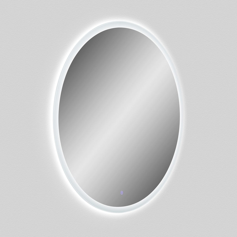 Luna 36" Round LED Backlit Mirror | Minerva Beauty