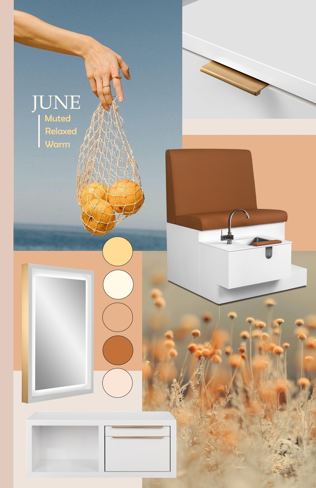 June Mood Board - Minerva Beauty