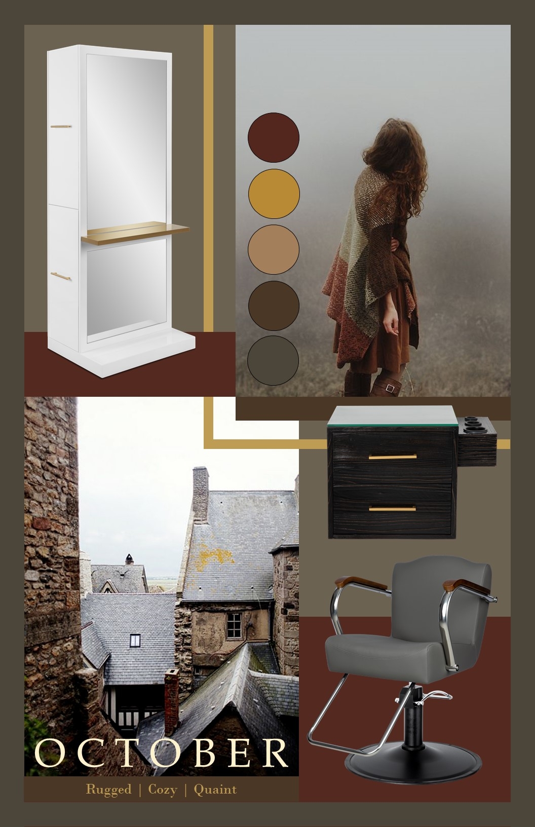 October Mood Board - Minerva Beauty
