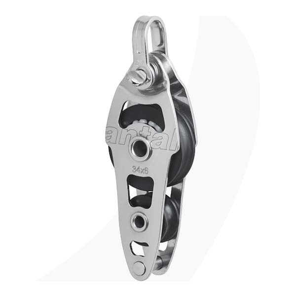 Antal 34mm Fiddle Block w/ Becket