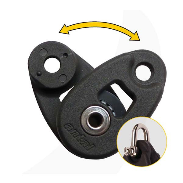 Antal 32mm Mini Snatch Block for 5mm Shackle