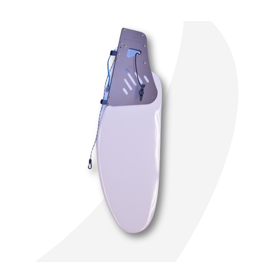 Club 420 Rudder rigged C420 WhiteV2 - Vela Sailing Supply