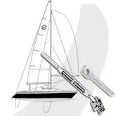 Santana 20 Lower Aft Shroud