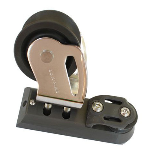 Lewmar Genoa T-Track Car Size 2 With Control Line Sheave