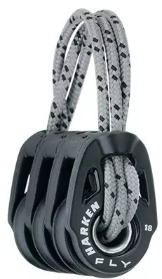 Harken - 18mm Fly Soft Attach Triple Block - Vela Sailing Supply