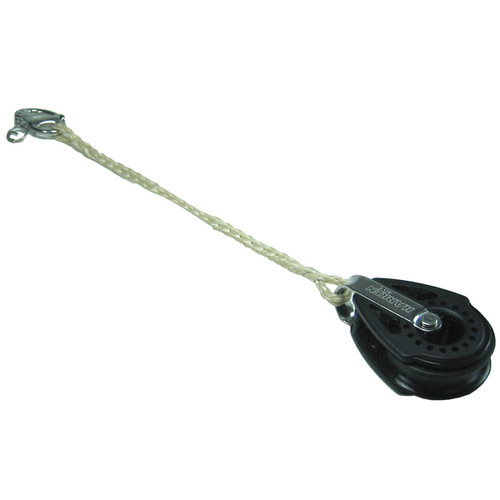 Optiparts - Block, Harken w/ mainsheet pennant and shackle