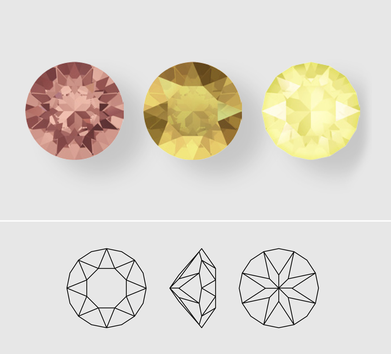 Swarovski Crystals | 6mm Chatons