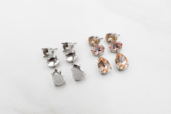 Breanna | Multi Shape Stud Earring